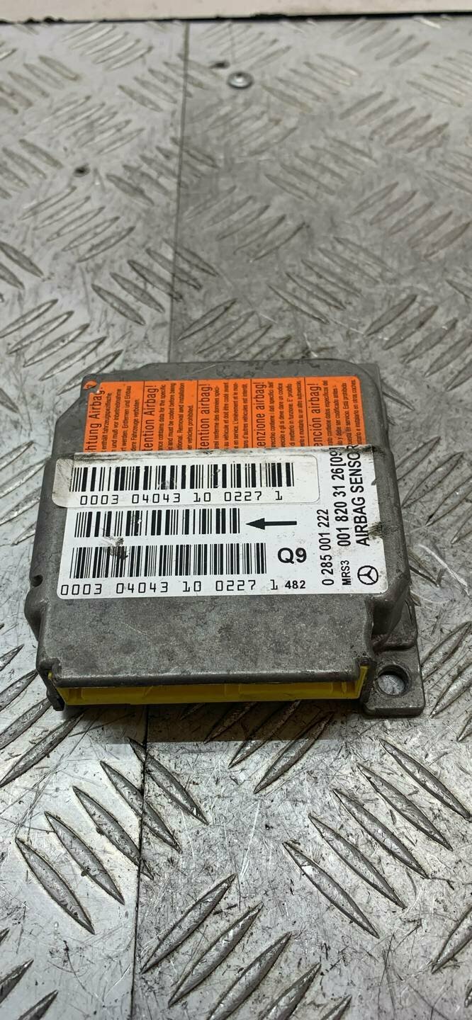 Блок управления подушками безопасности Mercedes-Benz A W168 рест. (2001 - 2004) 0018203126