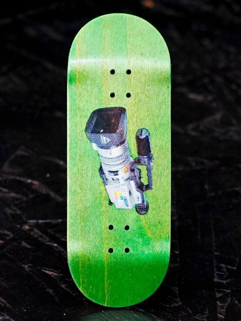 Дека для фингерборда Systeam Sony DCR-VX2000 RW on green blank SF01H 32.5 x 99 high