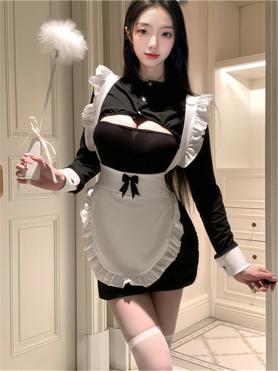 Дамы сексуальное белье сексуальное наряд для горничной ролевой ролевой сексуальный костюм