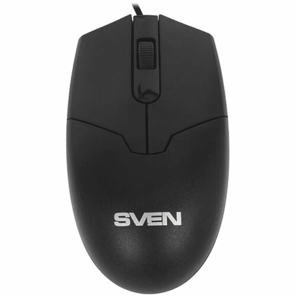 Sven Мышь RX - 30 USB чёрная 2+1кл. 1000DPI, каб. 2м, кор