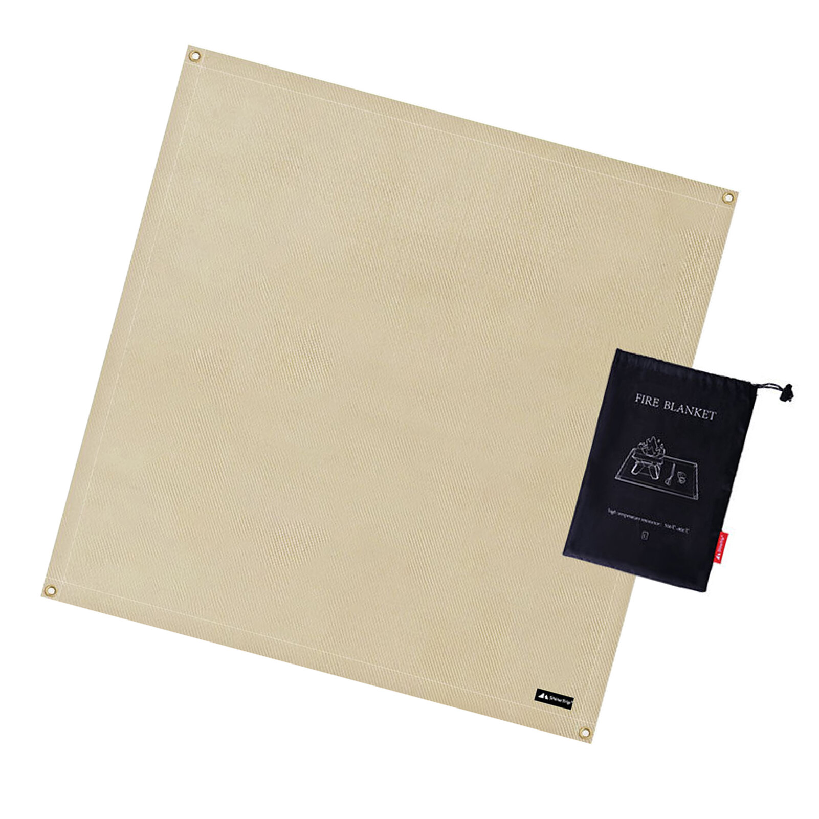 Огнестойкий коврик Огнестойкое одеяло Коврик для костра под грилем Защитный коврик Огнезащитное одеяло