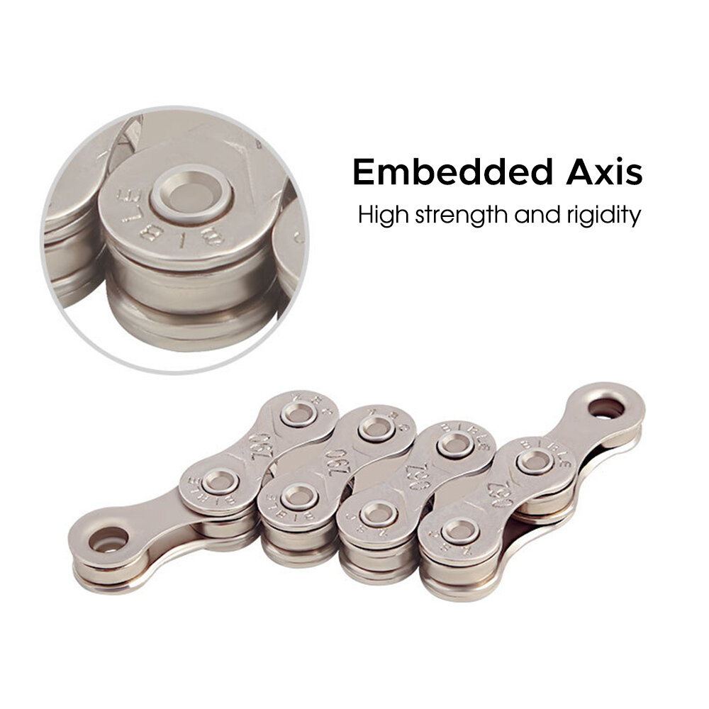 Велосипедные цепи 6/7/8/9/10/11/12 скоростные велосипедные цепи 116 звеньев цепи для горного велосипеда