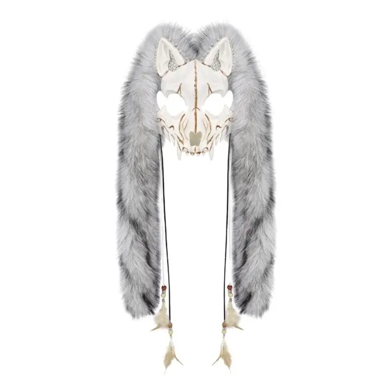 Маска волка 39BD Dark for Grey