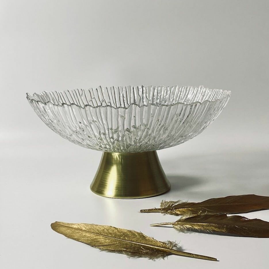 Фруктовница 25 см на ножке