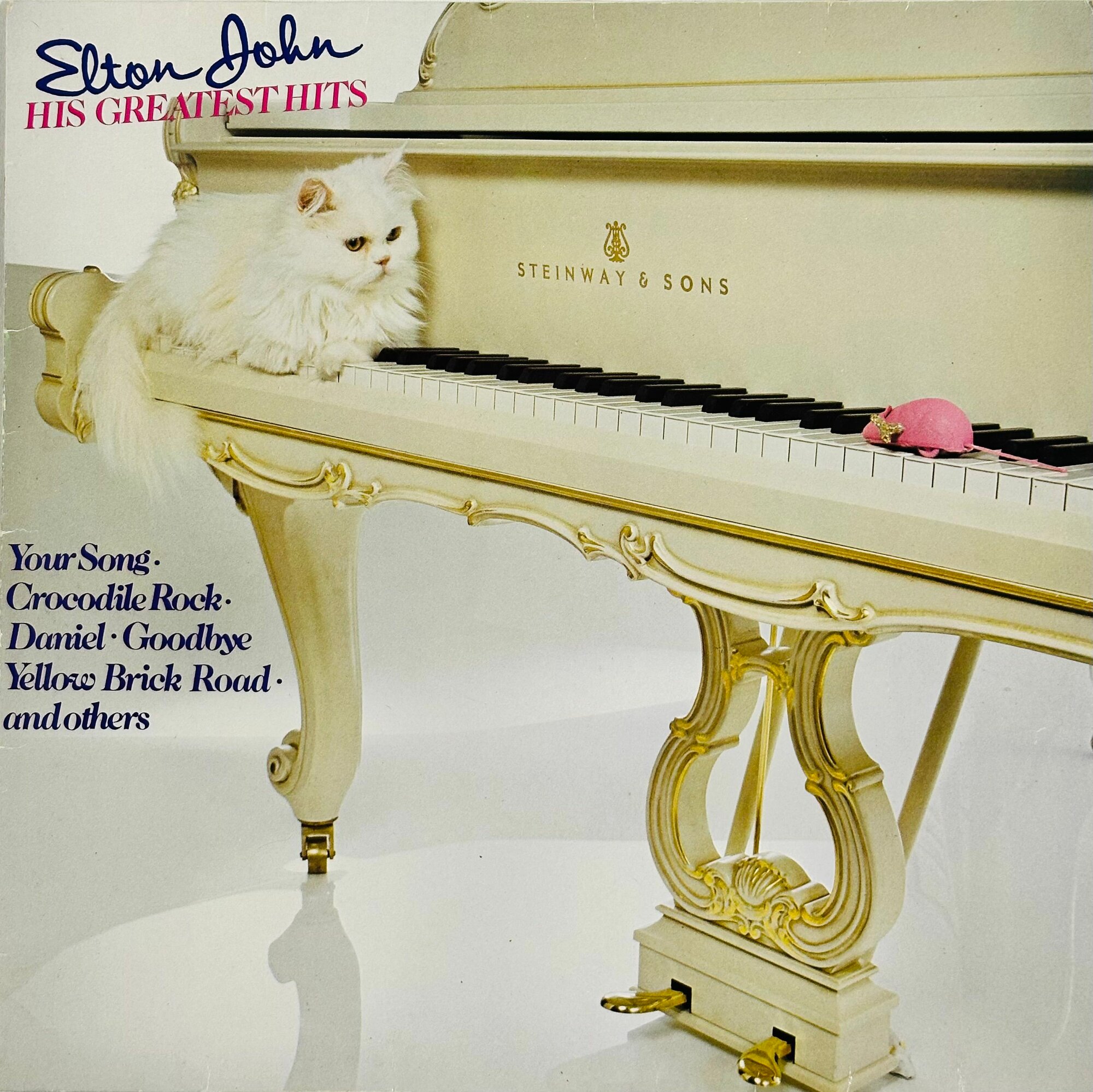 Elton John "His Greatest Hits", винтаж LP12" 1984 Germany