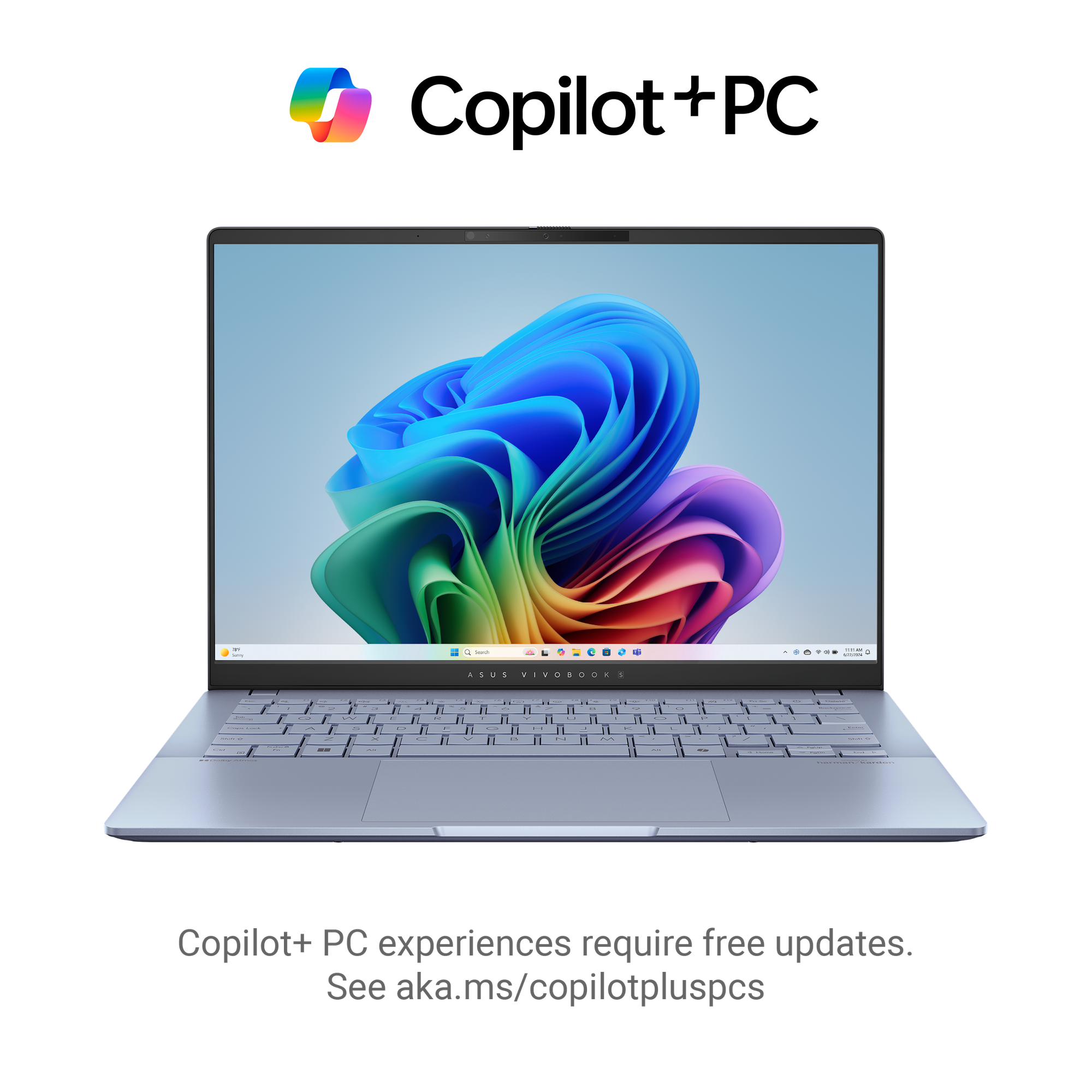 Ноутбук Asus Vivobook Pro 14 3K OLED 120Hz (Intel Core Ultra 7- 258V, 32 GB RAM, 1TB SSD, Intel Arc 140V, Win 11) S5406S