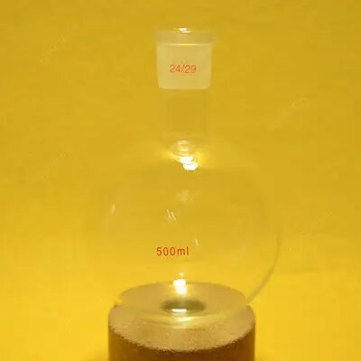 Стеклянная лабораторная колба 500 мл