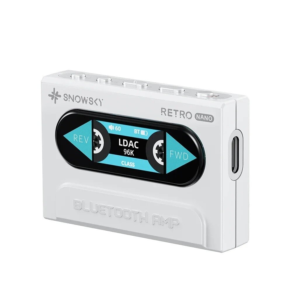 FiiO Snowsky RETRO NANO Bluetooth Усилитель Для Наушников DAC LDAC AptX Adaptive AptX LL 3,5 Мм/4,4 Мм