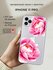 Чехол на Apple iPhone 11 Pro / Айфон 11 Про с принтом "Open peonies", прозрачный