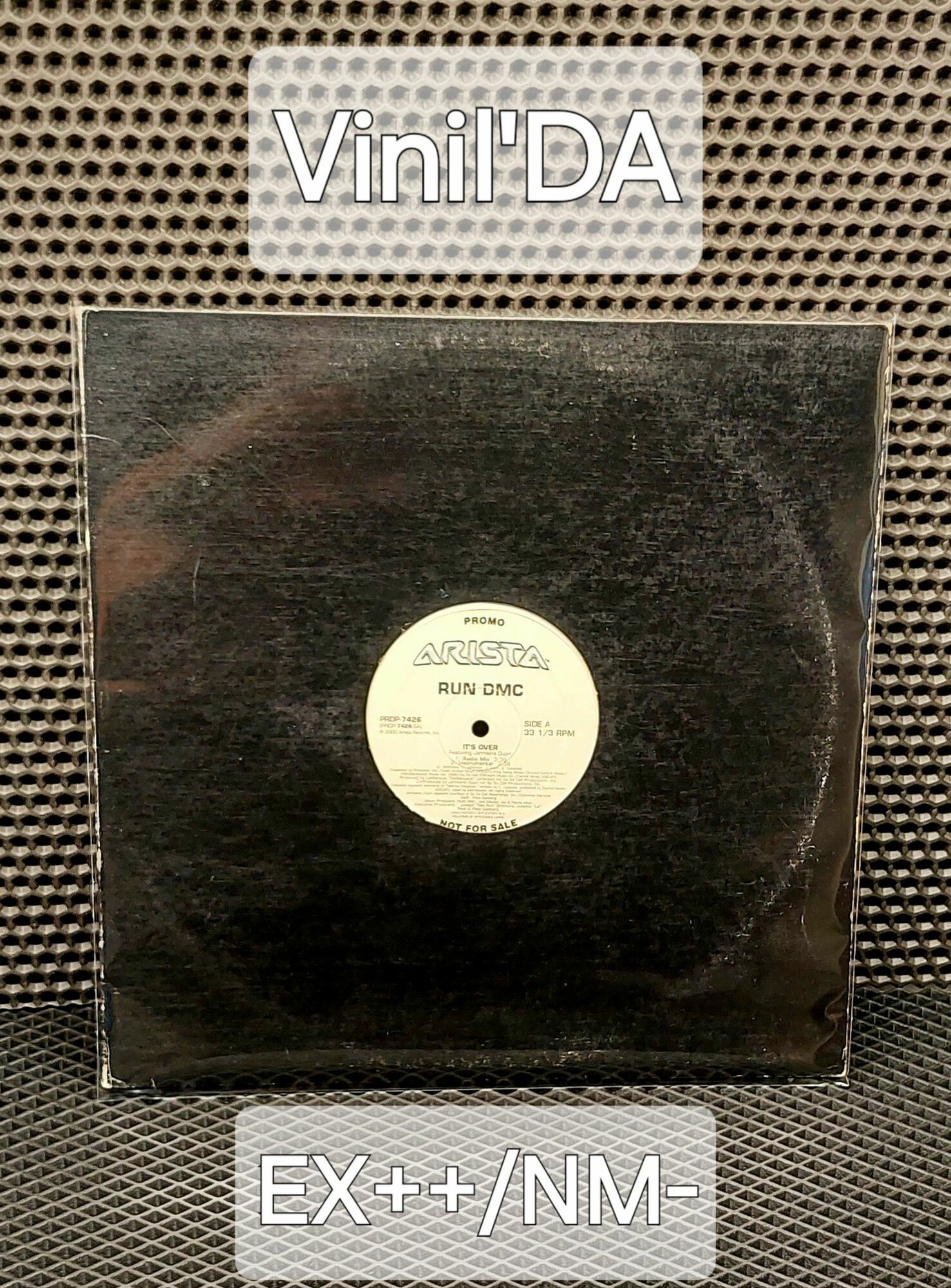 Виниловая пластинка Run DMC "It's over". LP1.