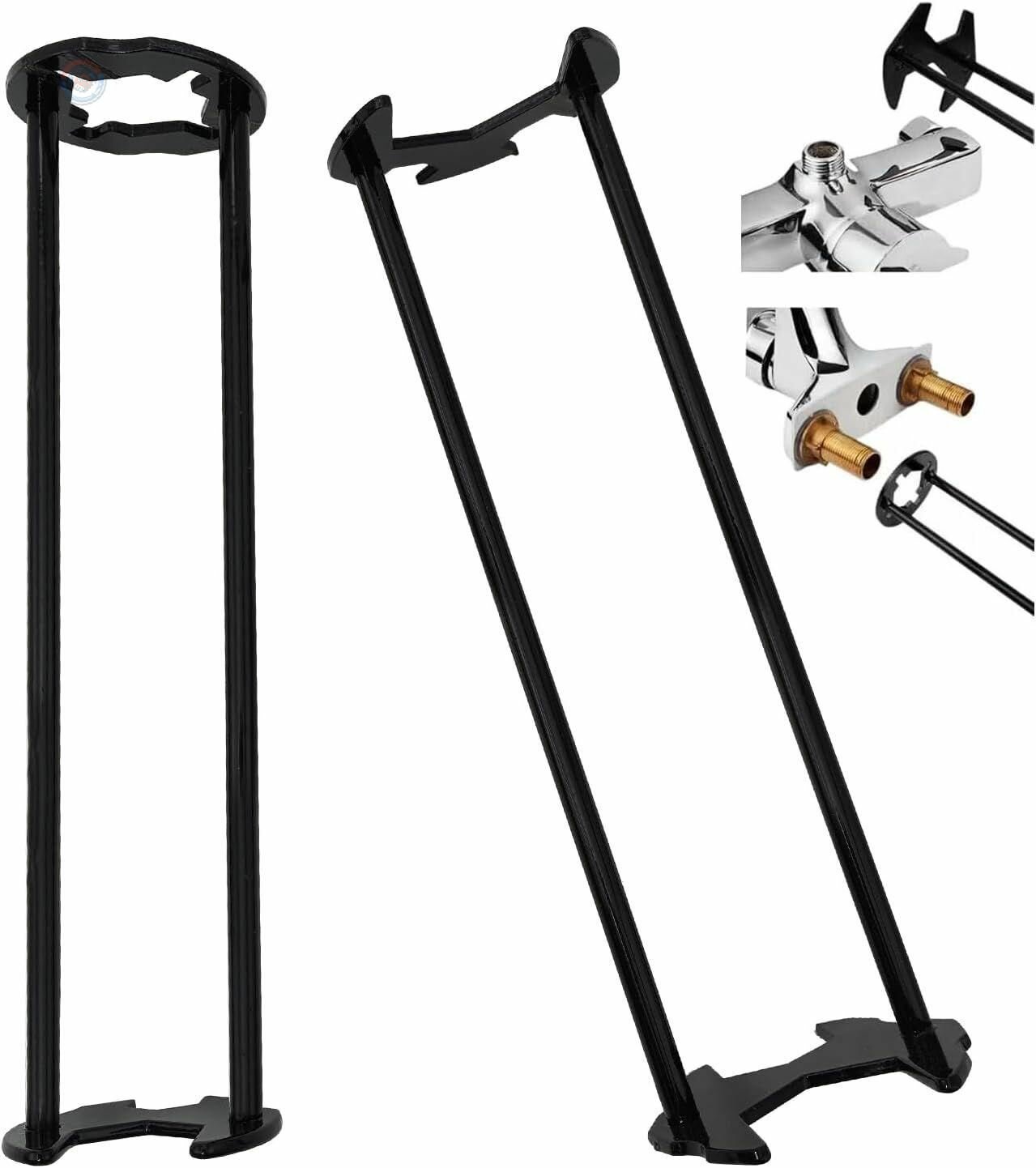 Универсальный сантехнический ключ для раковины и крана 360 поворотный металлический инструмент для ремонта смесителей и шлангов компактный помощник для дома