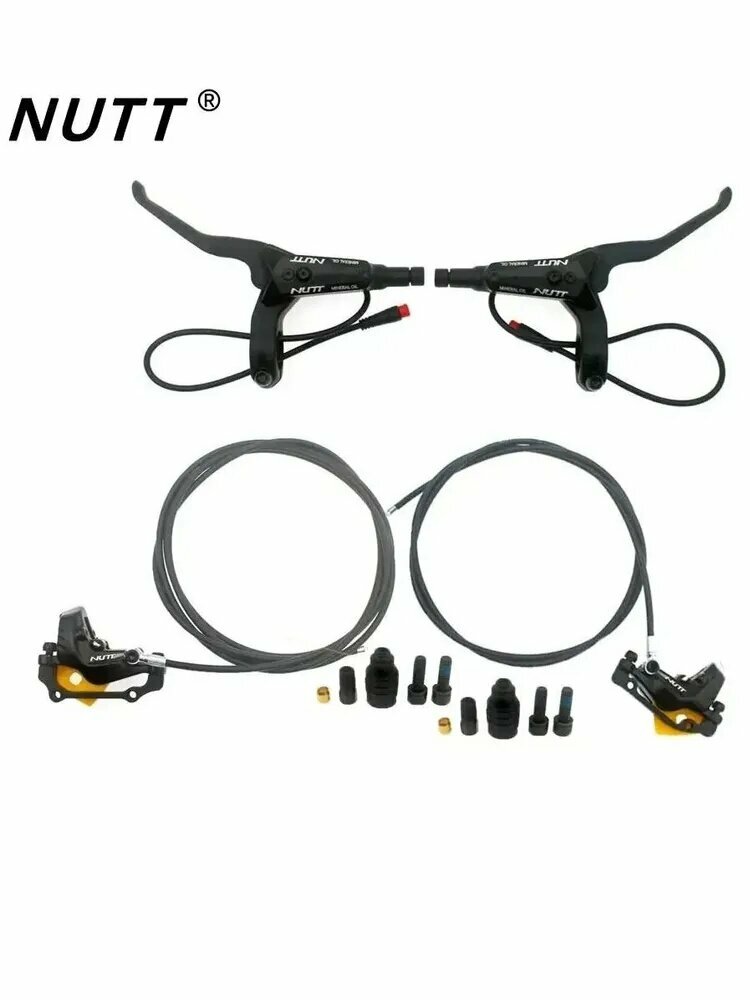 NUTT Y-5 Электрический тормоз самоката Гидравлический дисковый масляный тормоз с ротором 160 мм для 5D Zero 10X 11X KUGOO G1 VEDETT 10+ 9+ 9 ICEQ 5