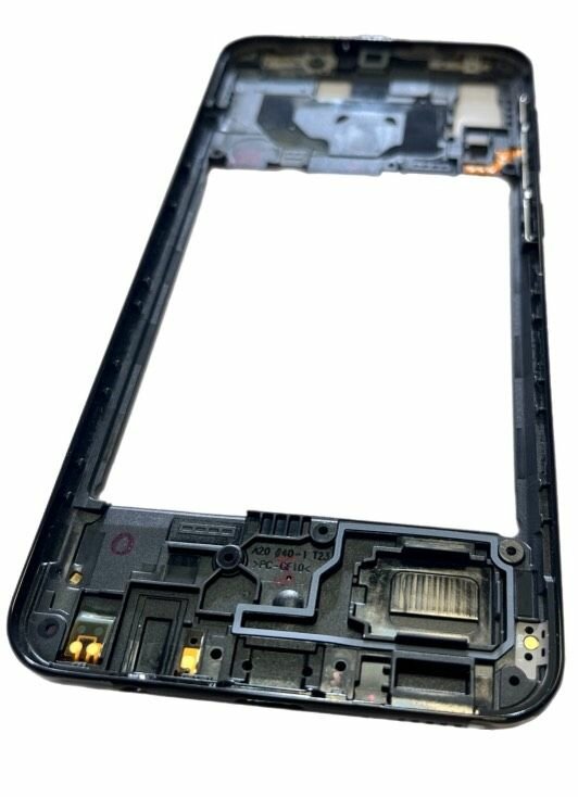 Средняя часть корпуса совместима с Samsung Galaxy A71 (2020) SM-A715F (серая) с боковыми кнопками
