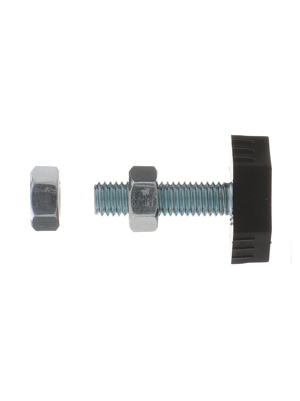 Опора регулируемая для металлического стеллажа 25x25x25 мм