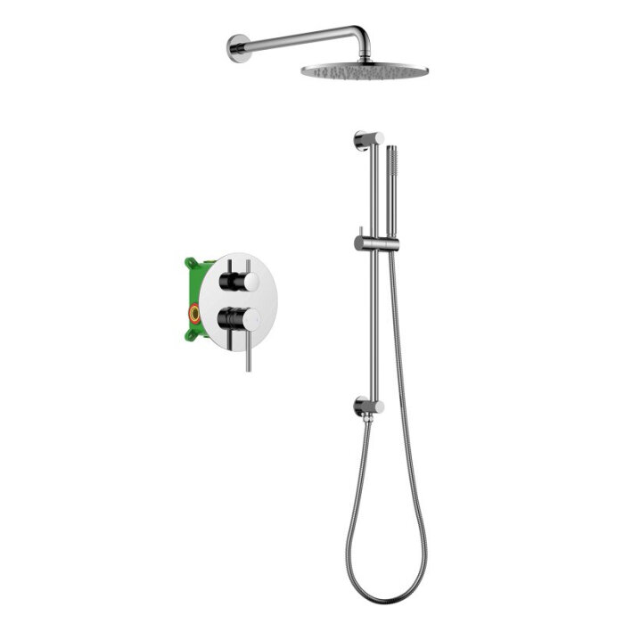 Душевой комплект Timo Saona SX-2309/00SM, С внутренней частью, хром