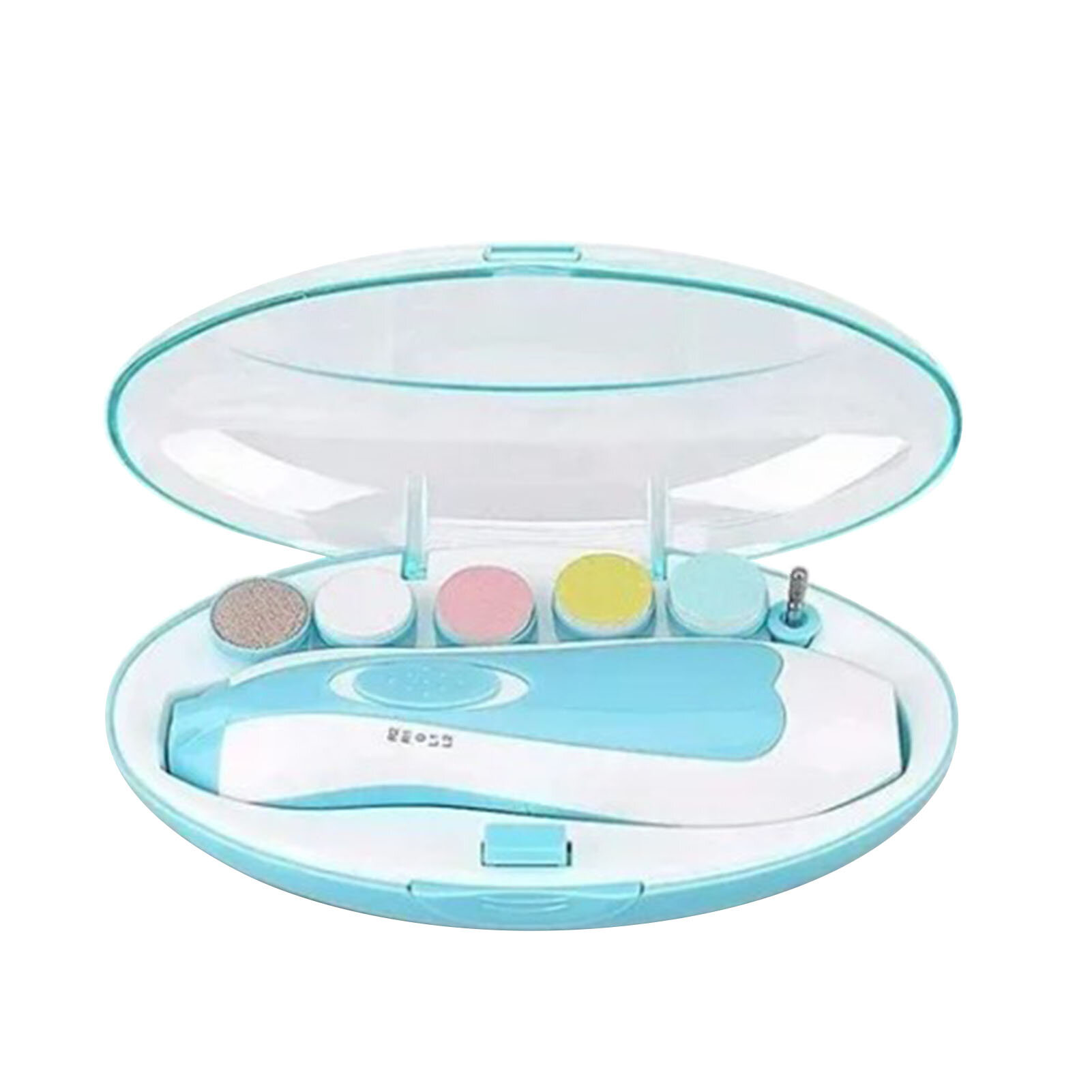 Детская электрическая пилочка для ногтей с 6 насадками