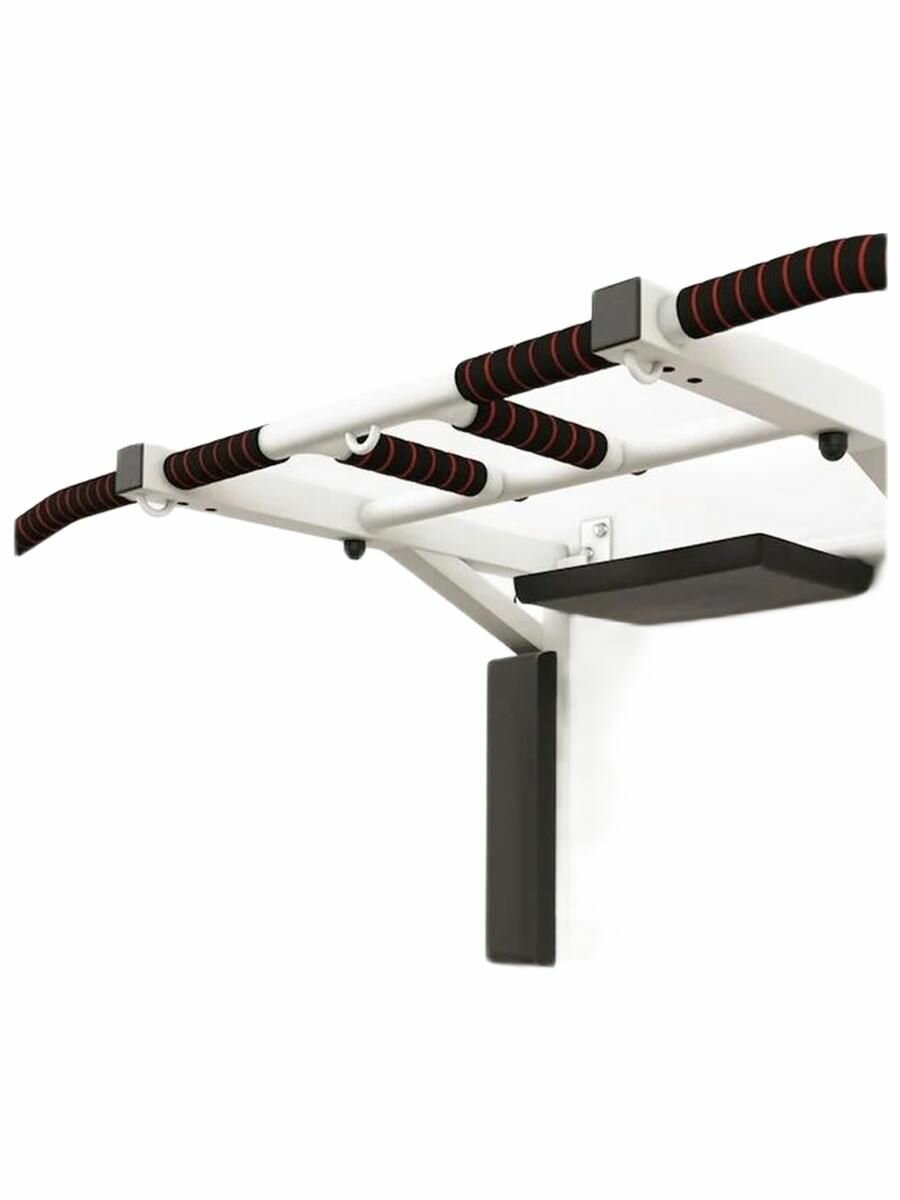 Турник-пресс-брусья BARFITS "Premium" 3в1, настенный, черный