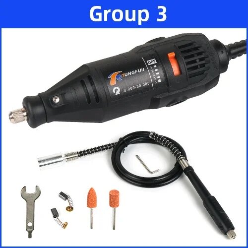Мини-дрель tungfull 220В, EU, Group 3