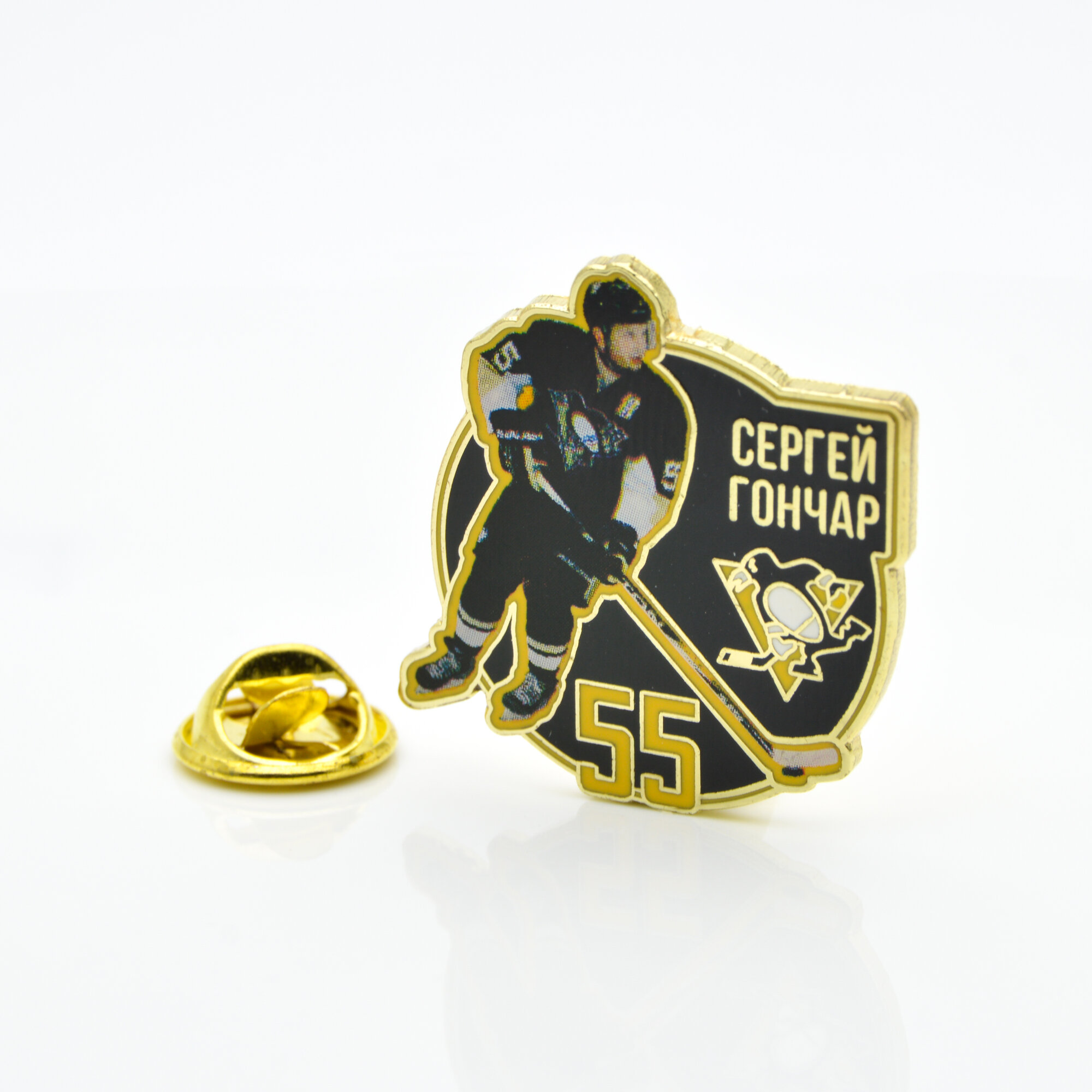 Значок Звезда NHL Сергей Гончар №55