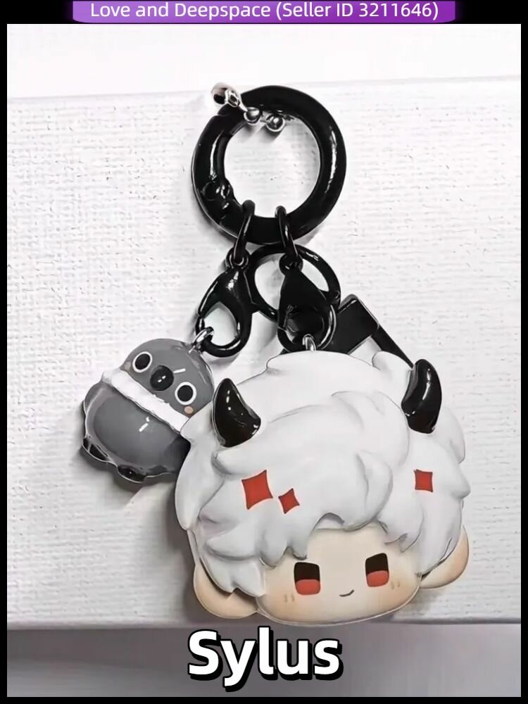 Кулон в виде аниме-куклы / Sylus/ Love and Deepspace 5 сm игрушки