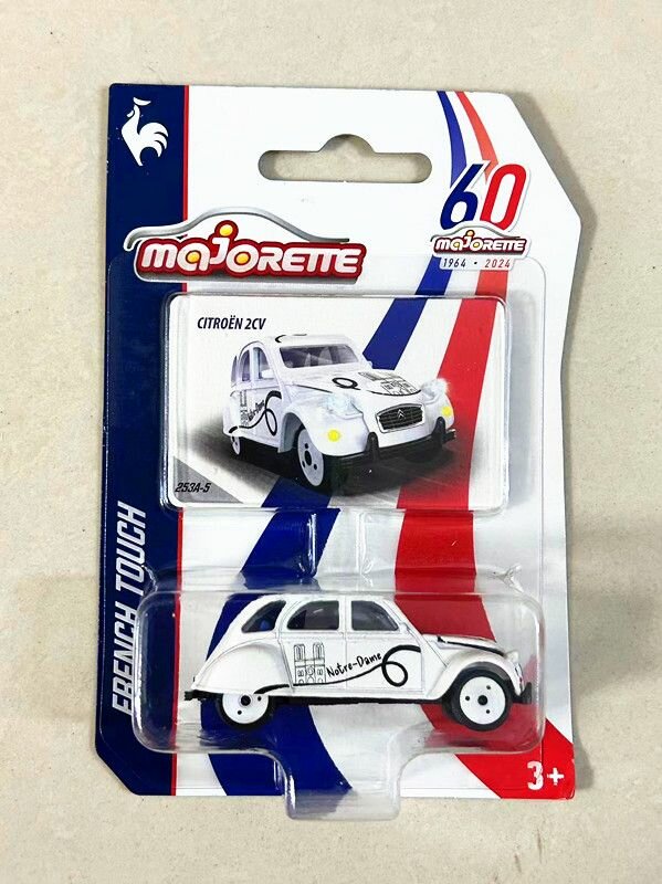 Машинка 1/64 Alloy car model Citroen 2cv
