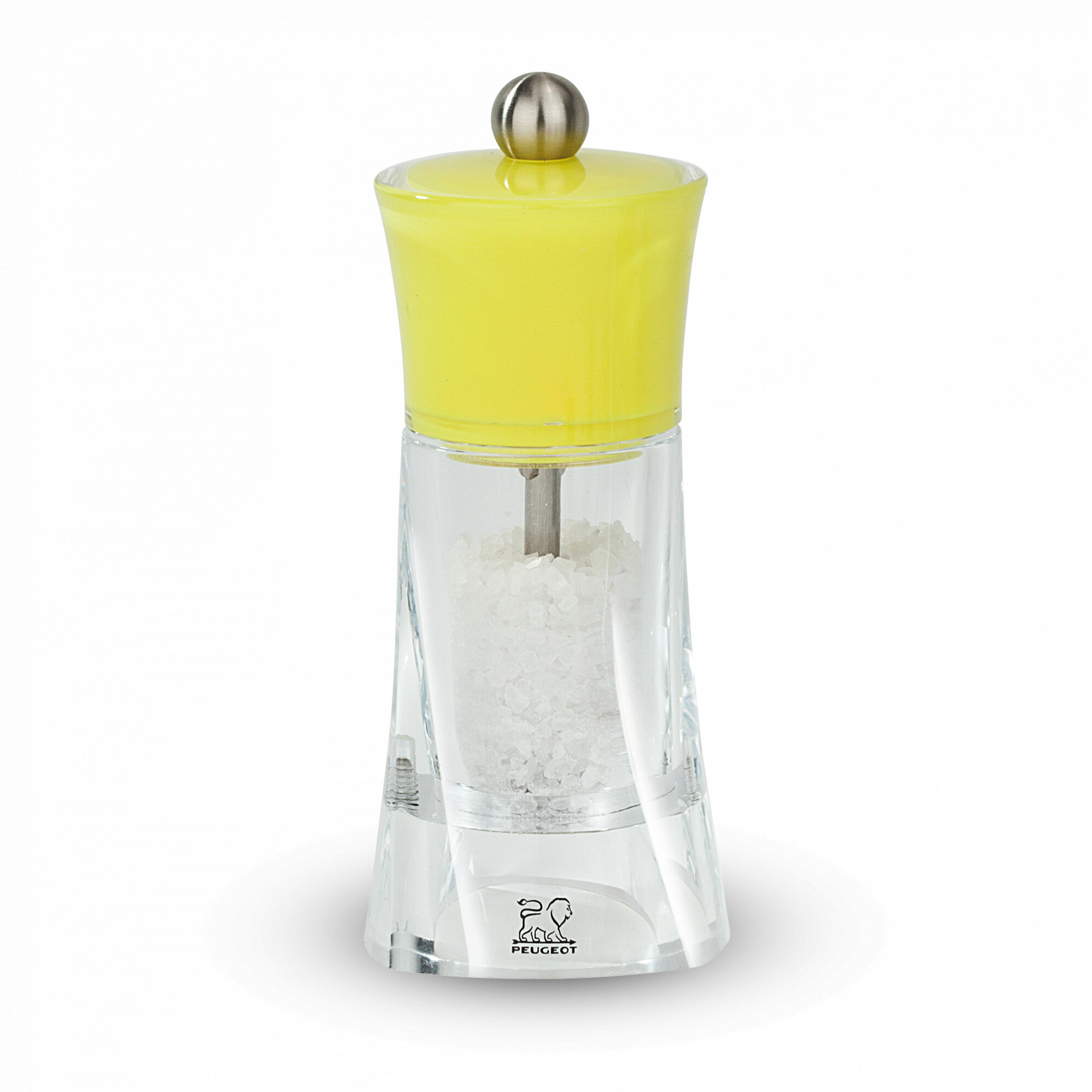 Мельница для соли 14 см, акрил/металл, цвет желтый 28961 Molene