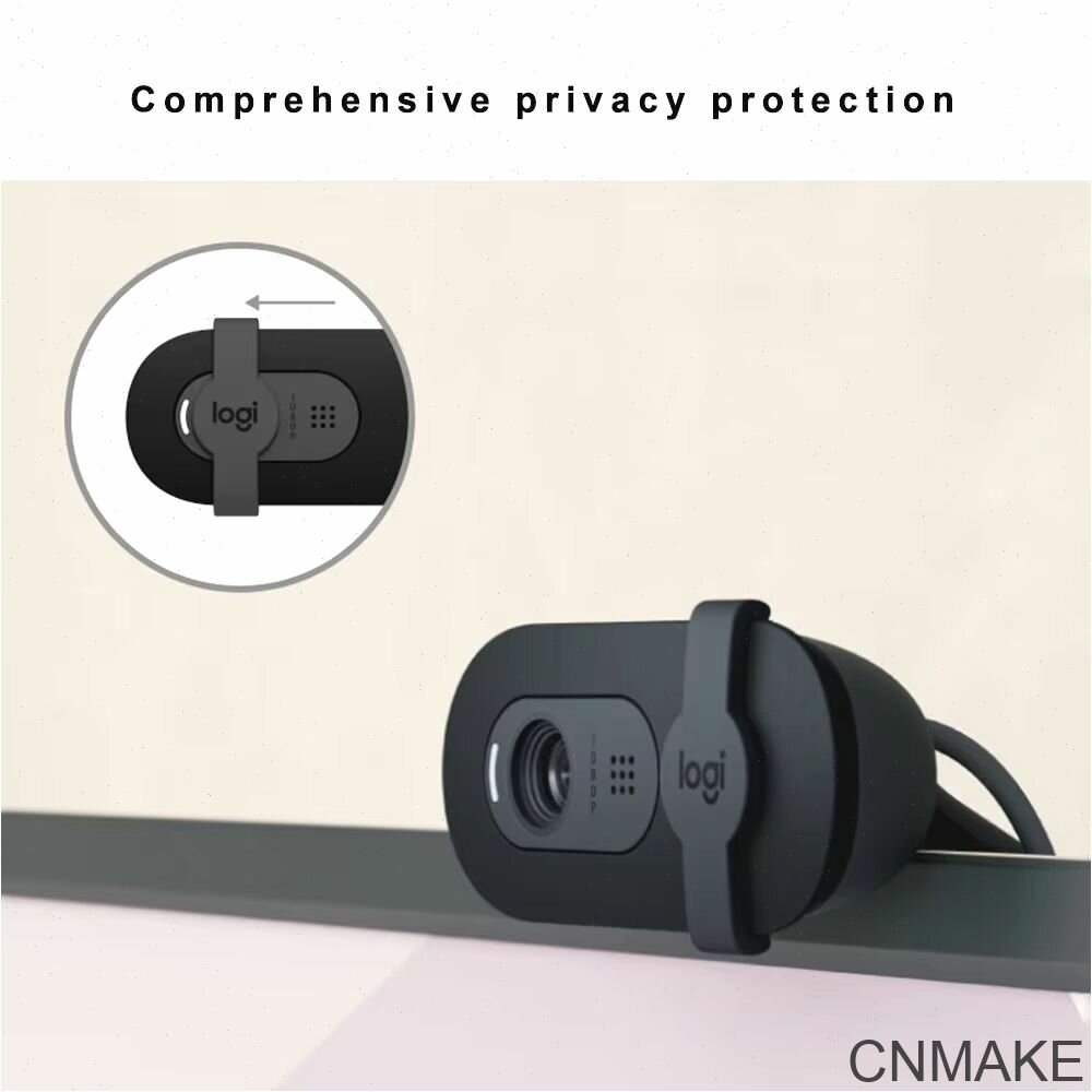 Logitech Brio 90 HD Webcam, 1080P PC Webcam, внешний USB с микрофоном крышка конфиденциальности
