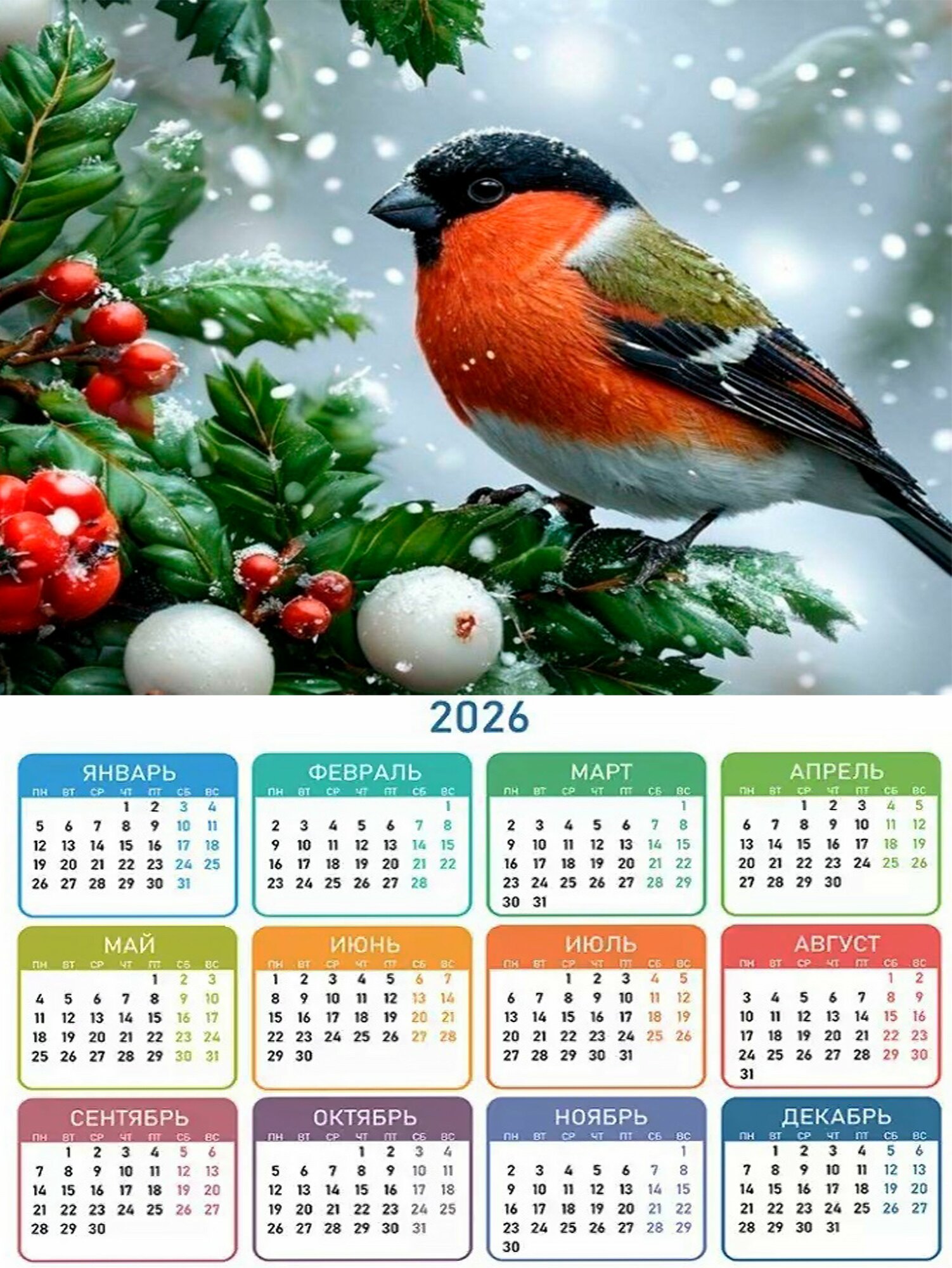 Календарь 2026