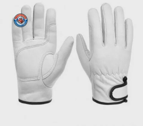 Краги сварщика из прочной коровьей кожи, противопожарные и износостойкие рабочие перчатки для сварки, строительства и механических работ, усиленные швы и эластичный дизайн