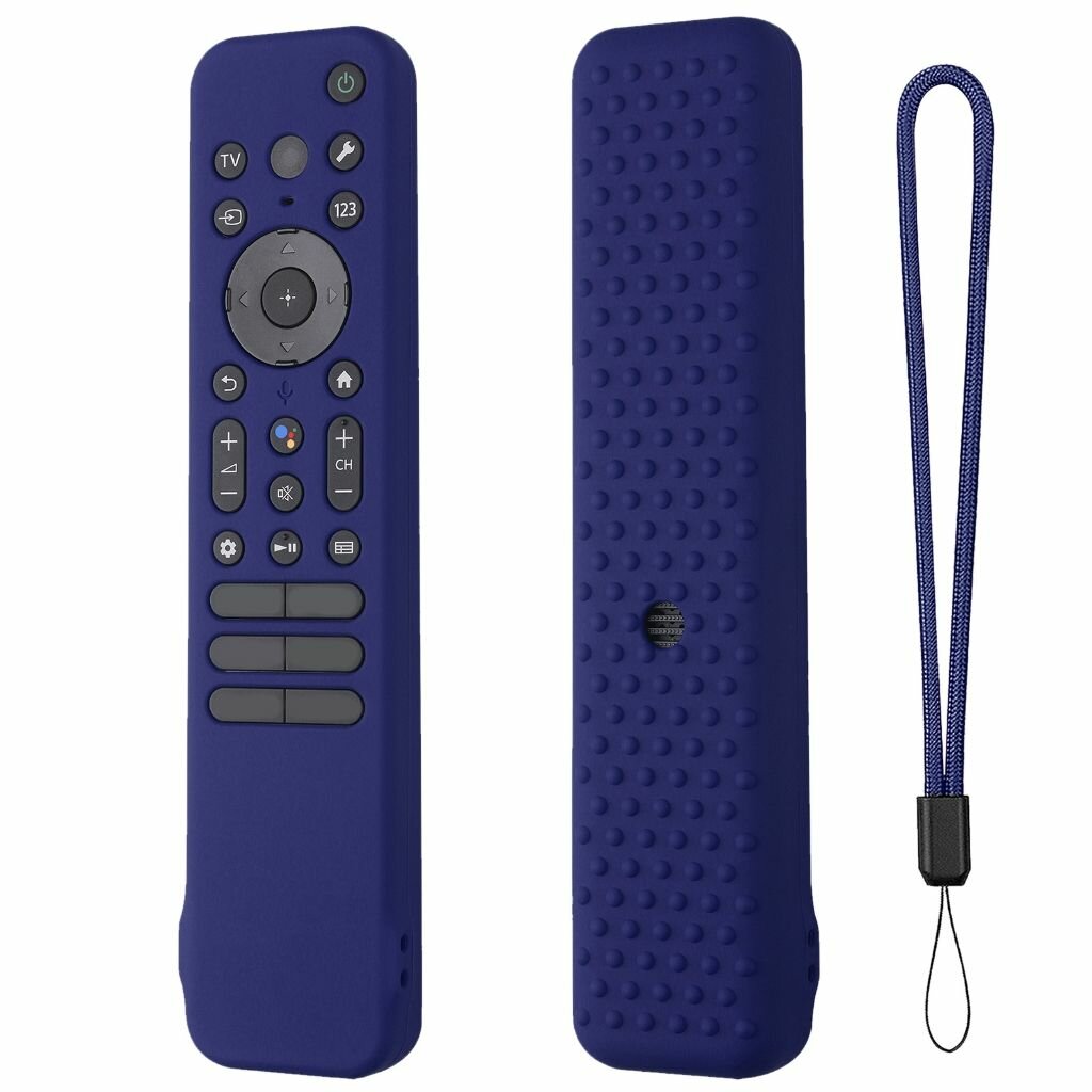 Подходит для защитного чехла пульта дистанционного управления SONY RMF TX810U-темно-синий