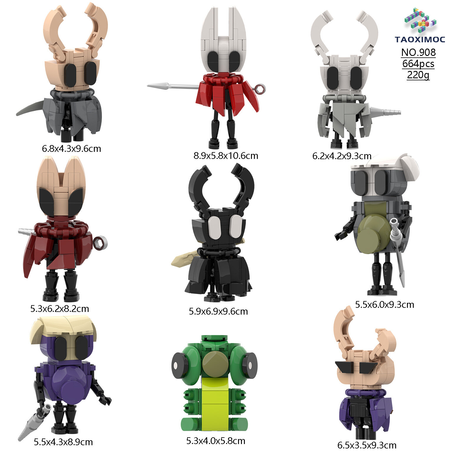 Трансграничная фигурка Hollow Knight: Silksong Hollow Knight: Building Block Silksong