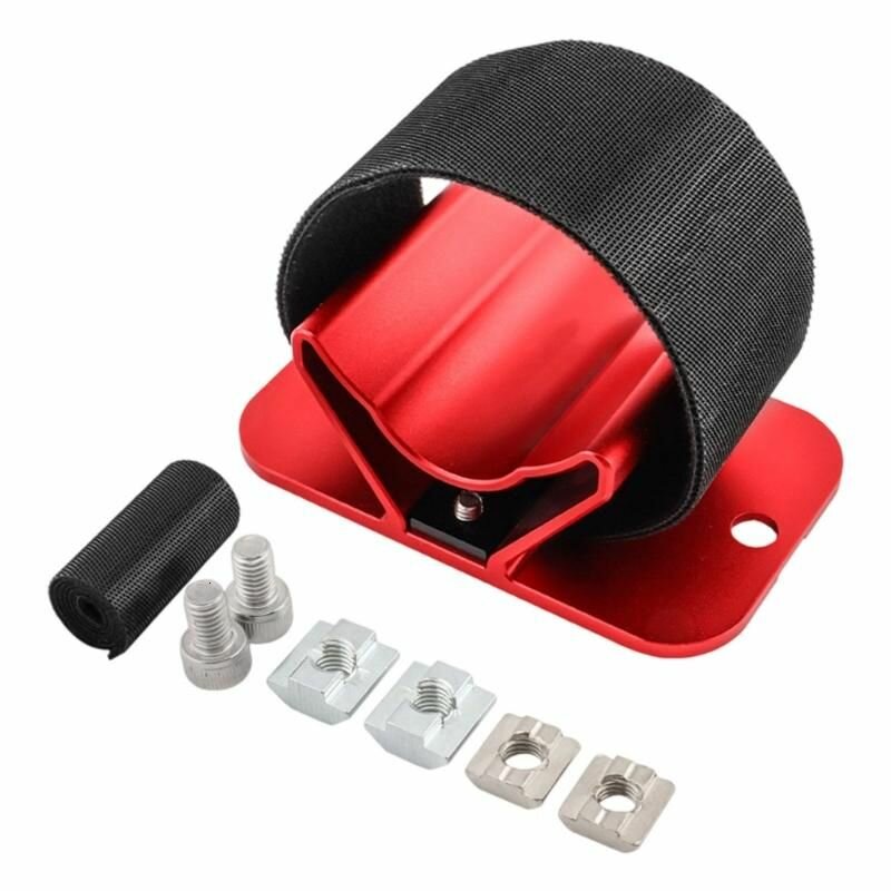 Прочное крепление для велосипеда на автомобиль из компактного алюминия, красный - Крепление заднего колеса