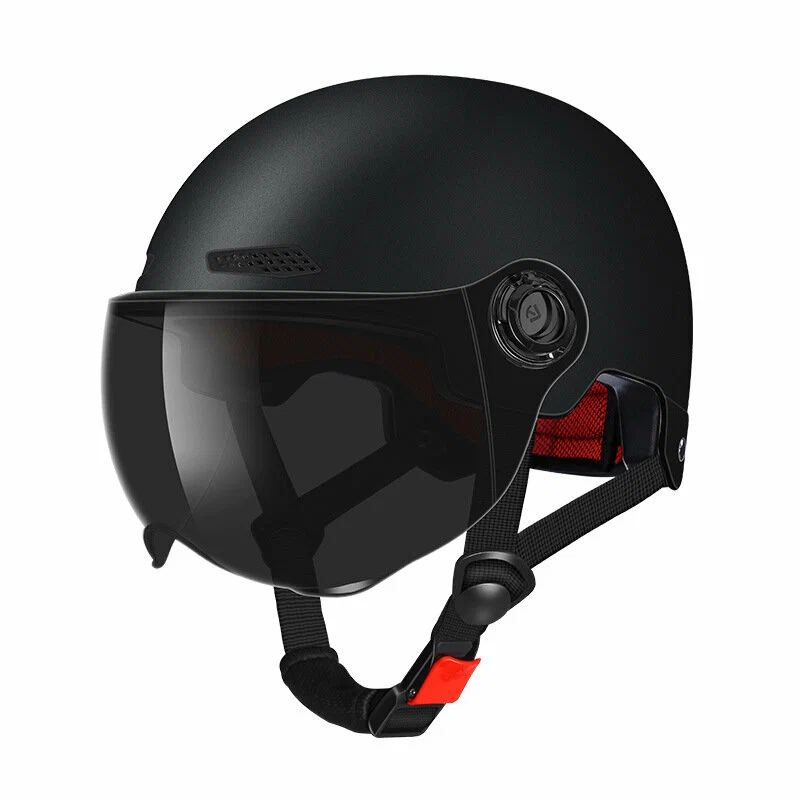 Шлем 3C, для электровелосипеда, матовый черный, летний, солнцезащитный