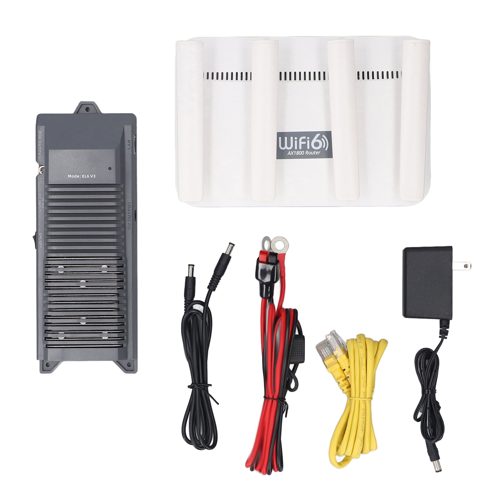 Комплект преобразования мощности для повышающего преобразователя антенны Gen 3 DC10-30V в POE 56V 150W для интерфейса маршрутизатора Anderson LAN 12V