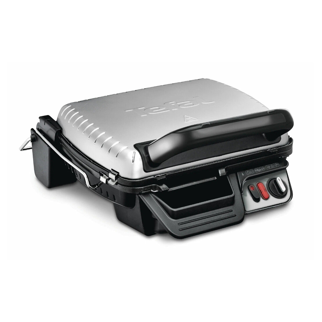 Электрогриль Tefal Health Grill Сomfort GС306012, съемные антипригарные пластины, 2000 Вт, 3 уровня мощности, черный