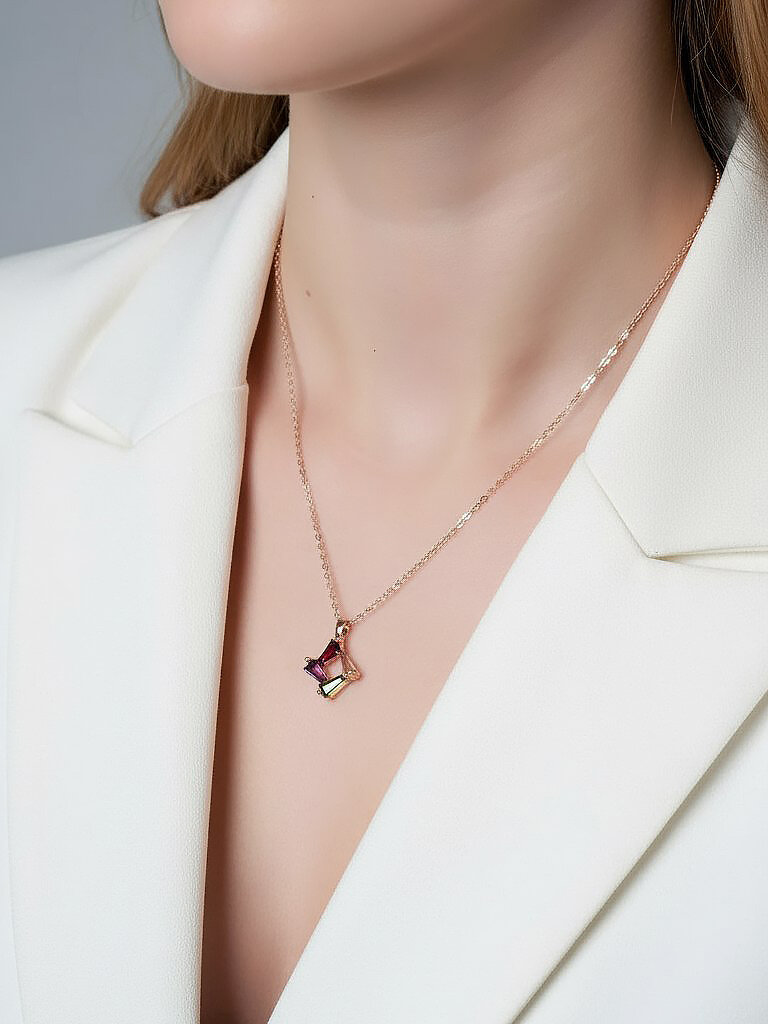 Колье, кристаллы Swarovski