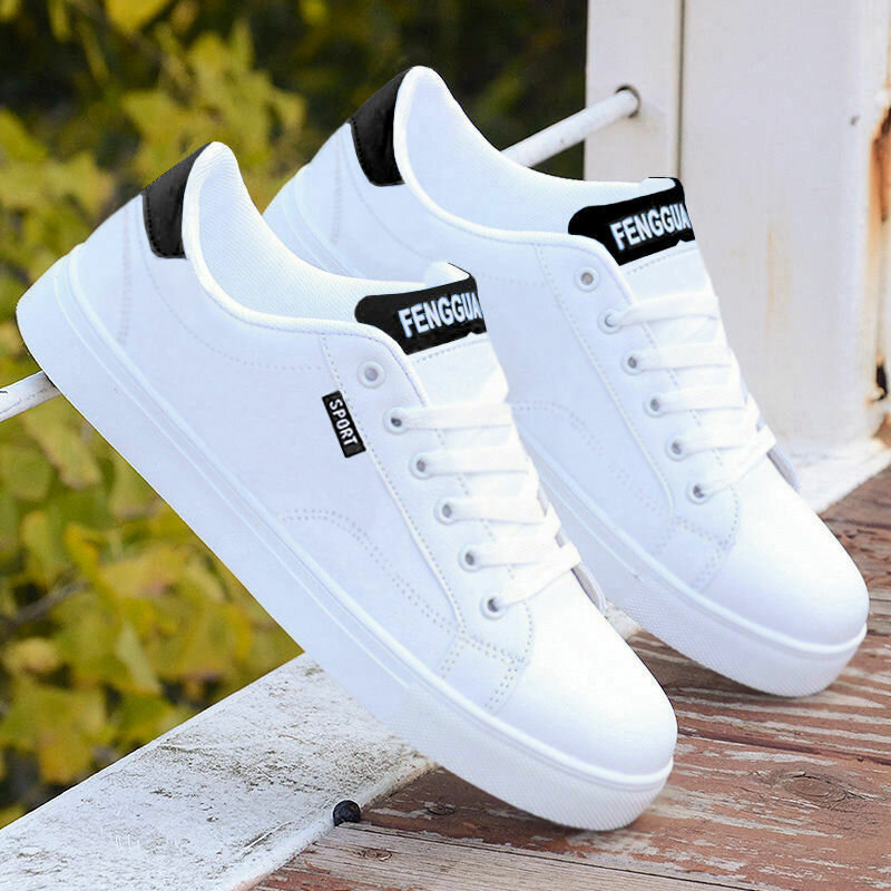 AIS Белые кеды Весна Молодежь Модные Легкие Холст