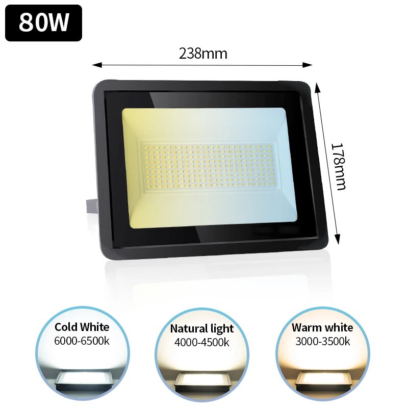 MANVIV LIGHTING Прожекторы 50/80/100Вт IP65 220В 80W