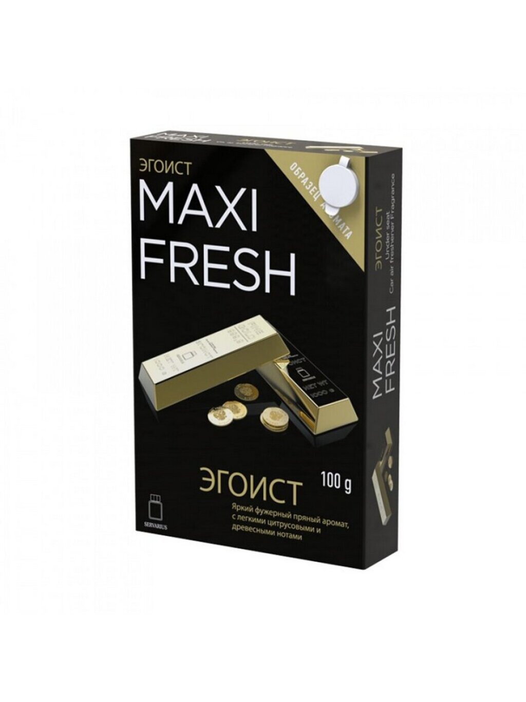 Ароматизатор под сиденье MaxiFresh MF-101 Эгоист
