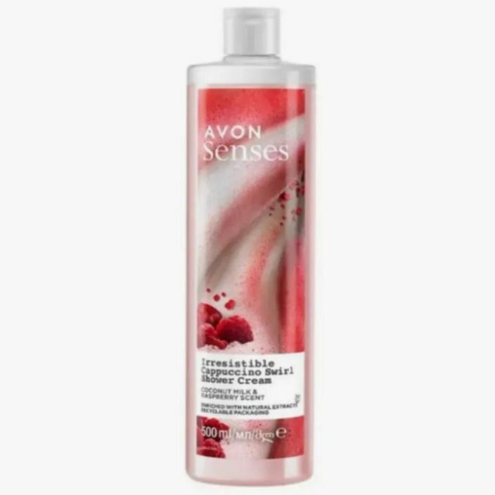 AVON SENSES Гель для душа "Малиновый капучино" 500 мл