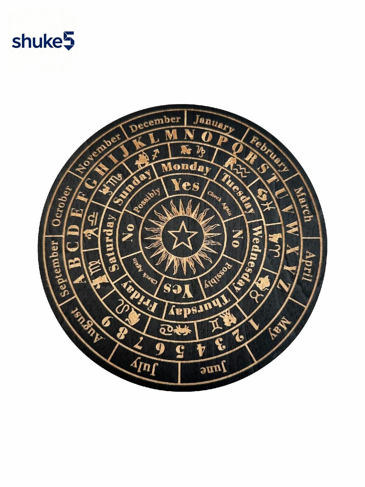 Кристаллическая энергетическая панель звёздного диска (большой размер 25*25 см) - L