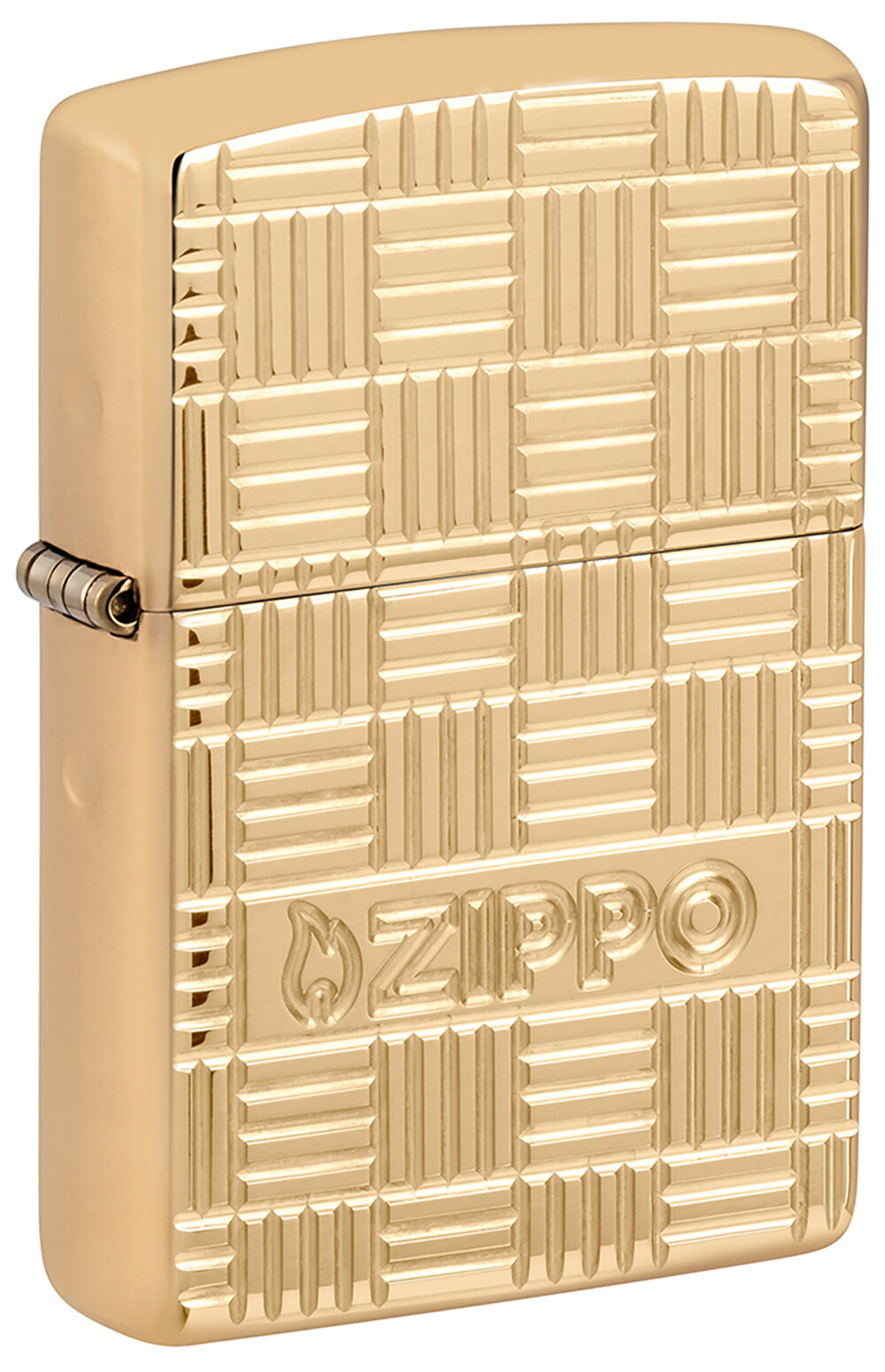Зажигалка ZIPPO Armor® с покрытием High Polish Brass, латунь/сталь, золотистая, 38x13x57 мм (не заправленная)