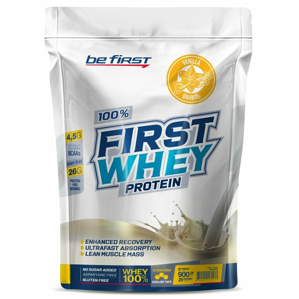 Be First Whey instant 900 г Ваниль