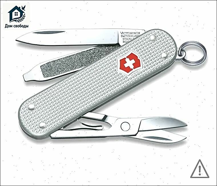 Многофункциональный нож SAK Classic SD Alox 7 функций Мультитул 58 мм