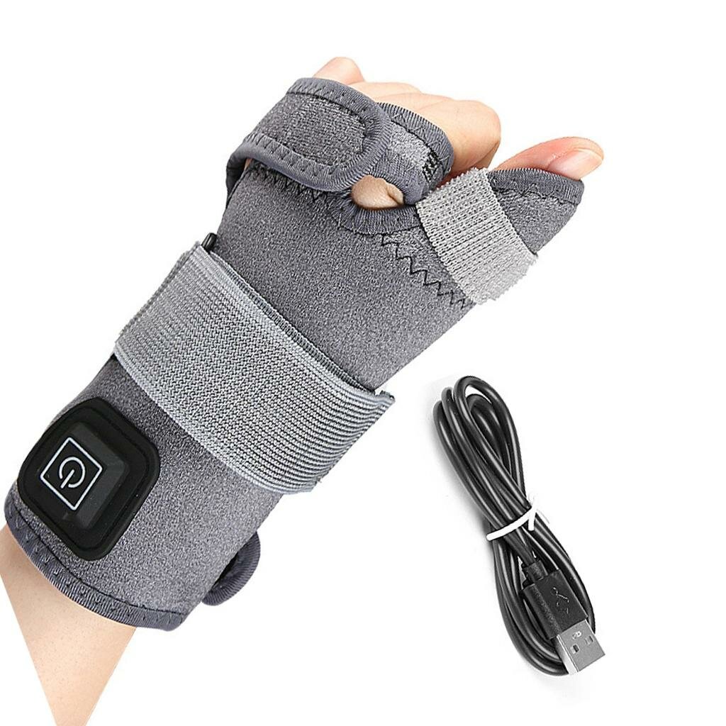 Термонарукавы из флиса с компрессией, Серый