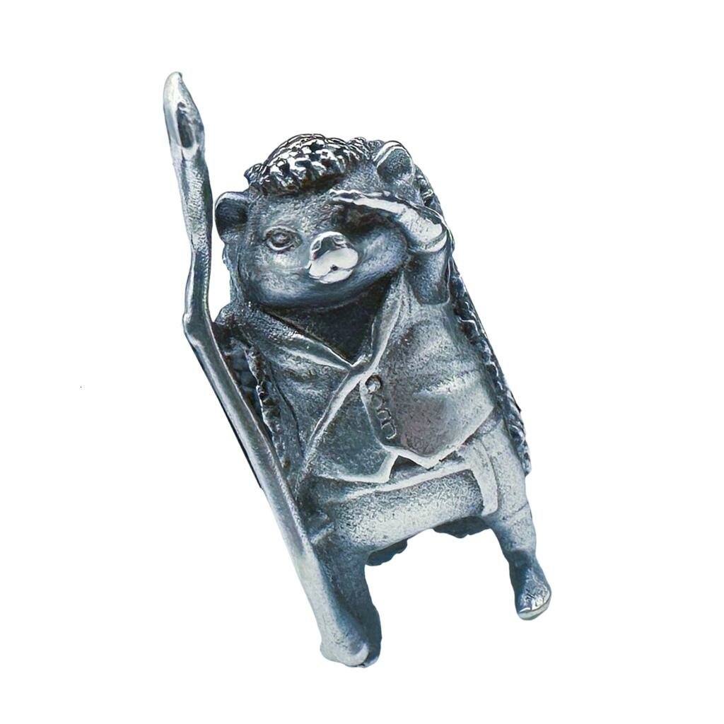 Бусины на шнурке в форме ежа Модные латунные бусины из парашютного шнура Долговечны