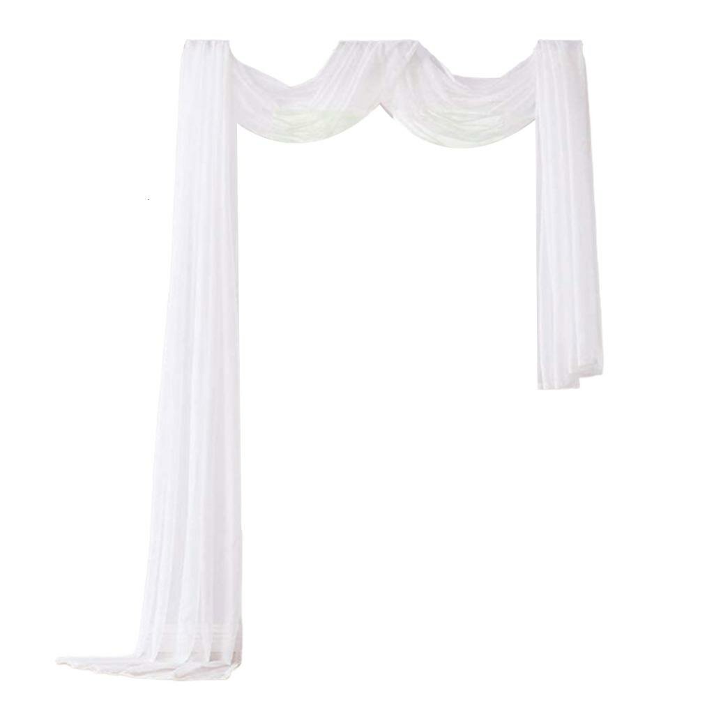 Арка с тюлем для свадебного декора, Белый - 160 300