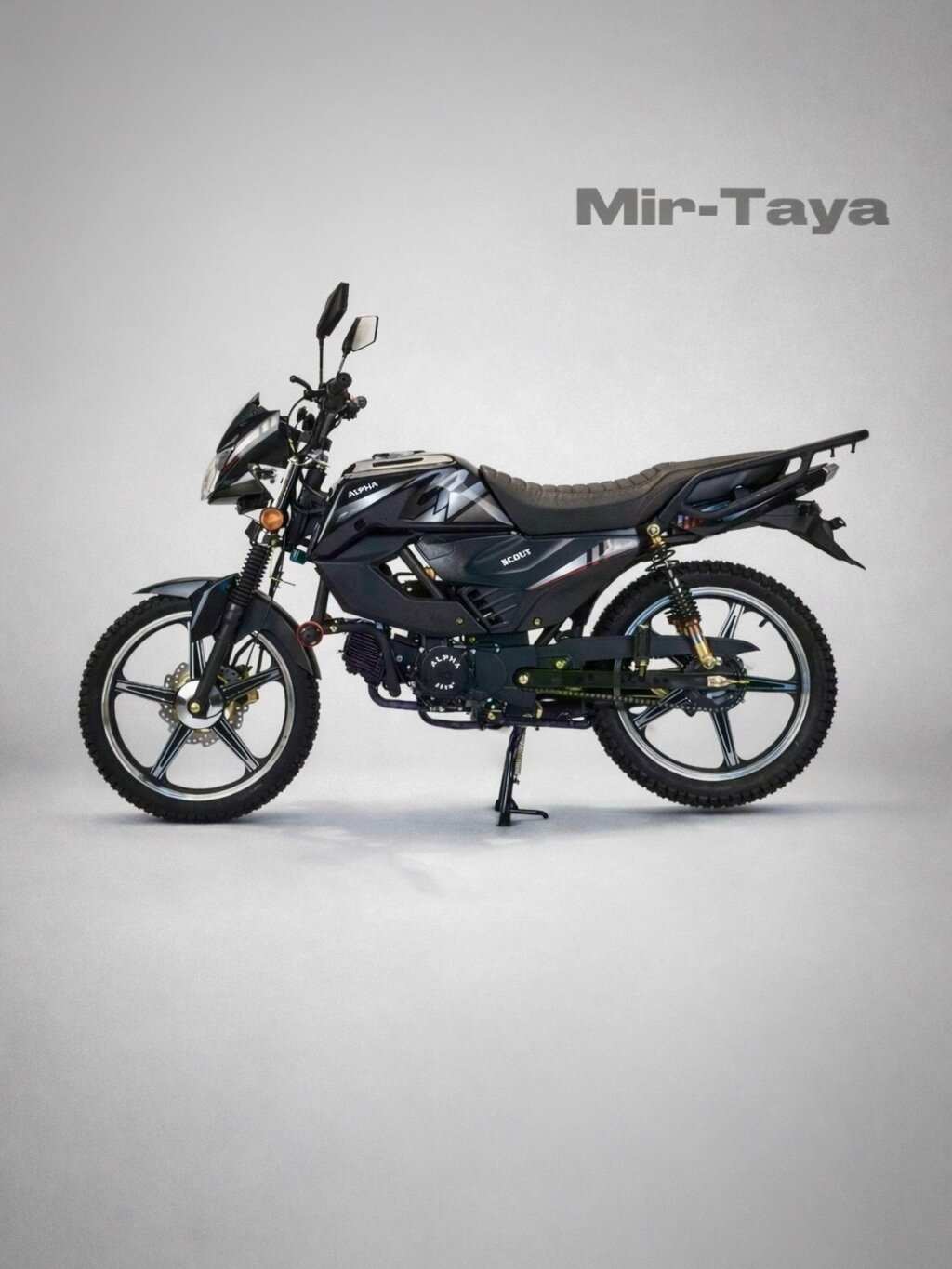 Мопед MotoLand SCOUT 11 LM48-D, 4-тактный, 110 см3, 17-дюймовые колеса