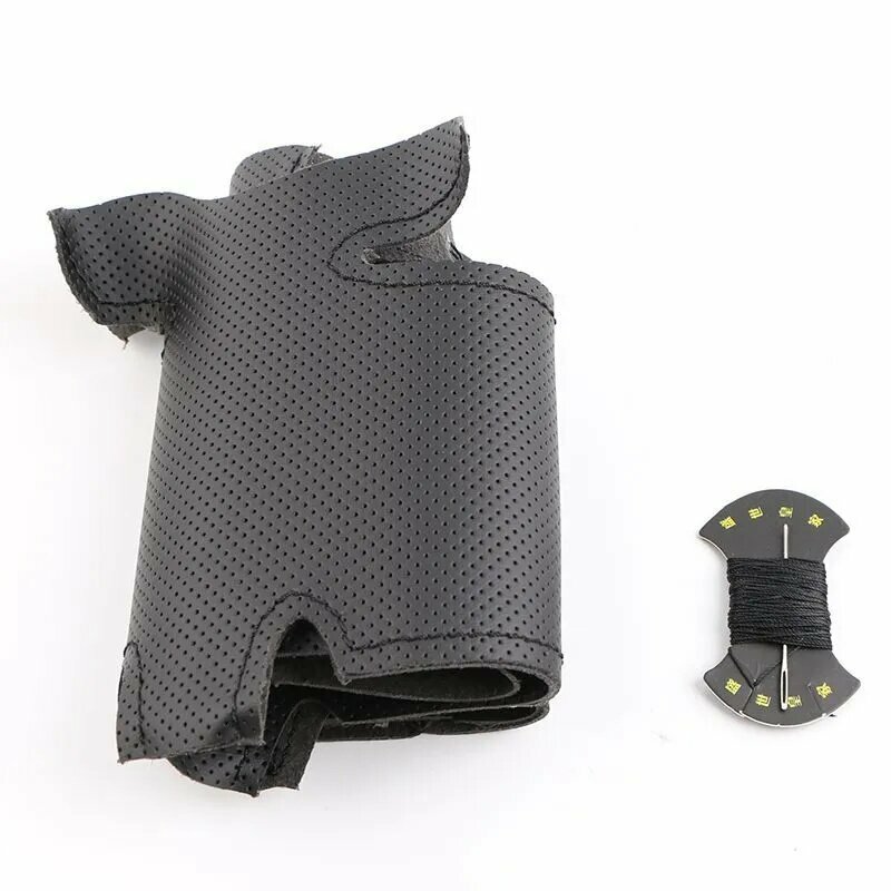 O SHI CAR Оплетка на руль, диаметр 38 см, 1 шт.