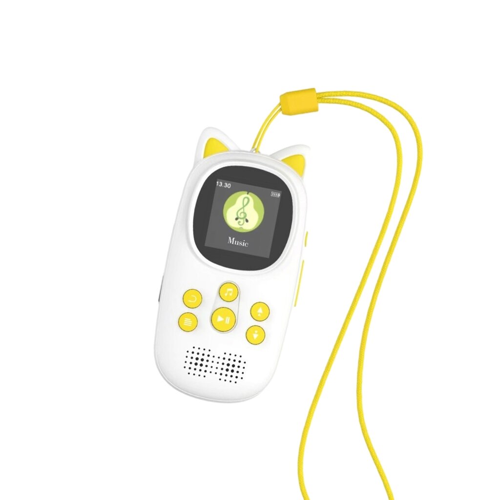 Детский музыкальный плеер mp3-желтого цвета